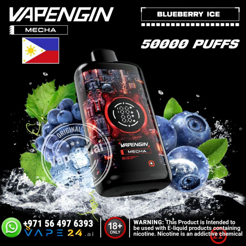 VAPENGIN Meacha 50000 Puffs Disposable Vape 20mg Dubai – vape24.ai