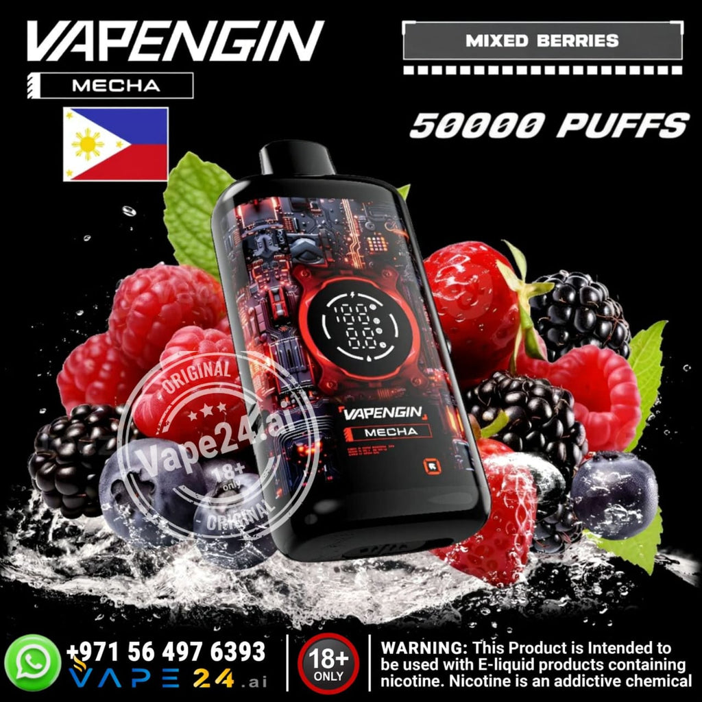 VAPENGIN Meacha 50000 Puffs Disposable Vape 20mg Dubai – vape24.ai